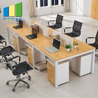 China 30mm Partition Panel Office Workstation Desk with 25mm Table Top and 750mm Height - Customizable Cubicles for sale