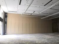 China Hotel Floor to Ceiling System Sliding Soundproof Wall Partitions Panel Thickness 65mm for sale