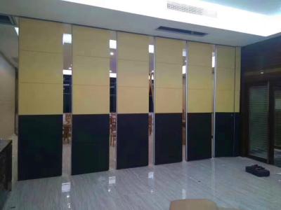 China Melamine Surface Operable Sliding Partition Walls For Gym OEM Service for sale