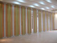 China Decorative Soundproof Movable Partition Wall 65mm 85mm 100mm No Floor Track for sale