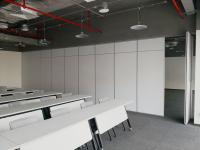 China Melamine Surface Acoustic Operable Partition Walls For Conference Room for sale