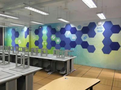 China Eco-Friendly PET Recycled Polyester Fiber Acoustic Panels 2440x1220mm 9mm/12mm Thickness Sound Absorption Board for sale