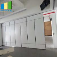 China Laminate Finish Removable Soundproof Partition Wall For Hotel ASTM E90 for sale