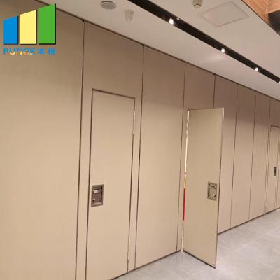 China Wood Folding Doors Movable Partition Walls For Office Hotel Decoration for sale