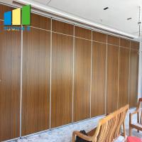 China Customized Movable Partition Wall 65mm Soundproof Space Saving Aluminum Frame for sale