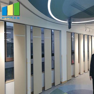 China Contract Range 22.5 Mm Sliding Partition Walls / Movable Partition Wall Systems for sale