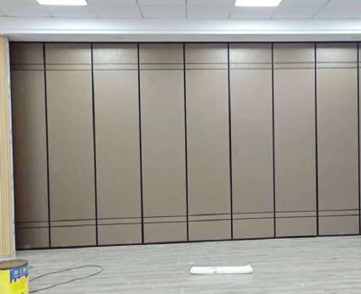 China Gypsum Board Acoustic Partition Wall Top Hung No Floor Track 55dB Soundproof School Classroom for sale
