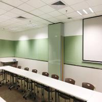 China Stackable Folding Partition Panel 65mm 85mm 100mm Sound Reduction Acoustic for sale