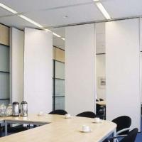 China Multi Color Sound Insulation Movable Partition Walls For Office No Floor Track for sale