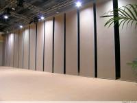 China Top Hanging 100 Mm Fabric Surface Movable Sliding Partition Walls For Restaurant for sale