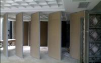 China Melamine Finish Foldable Sound Proof Partition Walls For Hotel Banquet Hall for sale