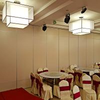 China Aluminium Track Hanging Moving Folding Partition Walls / Conference Room Partition Wall for sale