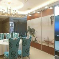 China Flexible Folding Soundproof Partition Wall Aluminum Frame Decorative for sale