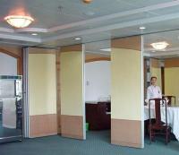 China 85 mm Thickness Melamine Accepted ODM OEM Hanging Sliding Removable Partition Wall for sale