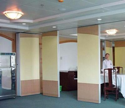 China 85 mm Thickness Melamine Accepted ODM OEM Hanging Sliding Removable Partition Wall for sale