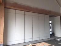 China Conference Rooom Sliding Partition Walls Sound Proof Materials No Need Floor Track for sale