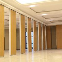 China Fireproof Acoustic Movable Sliding Room Partition Wall For Auditorium for sale