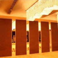 China Modern Collapsing Operable Partition Walls On Wheel Max 4000mm Height for sale
