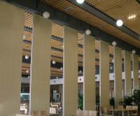 China Sound Absorbing Sliding Partition Walls 65mm 85mm 100mm for Banquet Office Room for sale