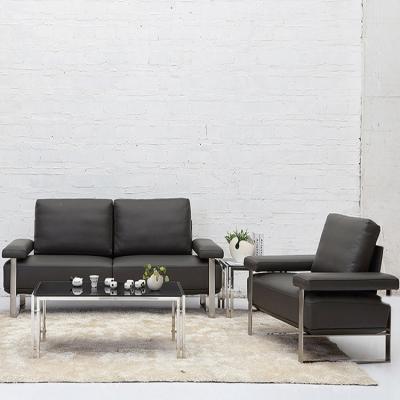 China Custom Leather Office Sofa Set 1800mm for Hotel Lobby Conference Room for sale