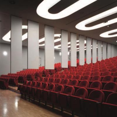 China Sound Proof Movable Partition Walls For Auditorium / Folding Panel Partitions for sale