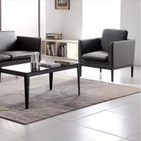 China Leather Leisure Chair Unique And Ergonomic Structure Office Sofa for sale