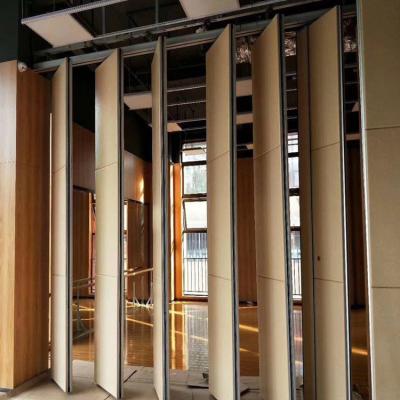 China Soundproof Movable Partition Wall 65mm 85mm 100mm for Hotel Dining Hall Training Room for sale