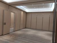 China 4m High Gypsum Board Movable Wall Partition Indoor Acoustic Foldable Panel 65mm for sale