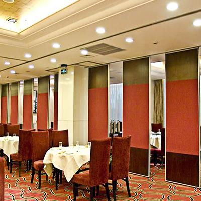 China Acoustic Movable Soundproof Sliding Absorption Partition Wall Banquet Hall Door Divider for sale