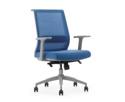 China Adjustable Swivel Mesh High Back Executive Office Chair with Headrest Nano Fabric 325mm Nylon Base for sale