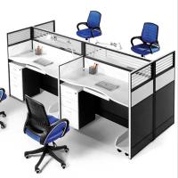 China Modular Customized Office Furniture Partitions / Office Cubicle Workstations for sale