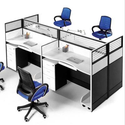 China Modular Customized Office Furniture Partitions / Office Cubicle Workstations for sale