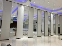 China Soundproof Acoustic Partition Wall Thickness 65mm Movable Aluminium Frame for sale
