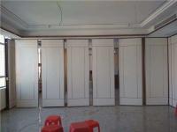 China Office Decoration Movable Wood Folding Partition Walls For Multi Function Hall for sale