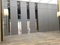 China Floor To Ceiling Hanging System Hotel Folding Partition Walls Mdf Melamine Surface for sale