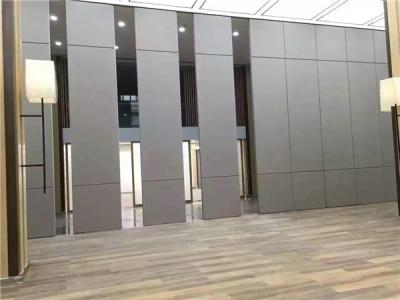 China Floor To Ceiling Hanging System Hotel Folding Partition Walls Mdf Melamine Surface for sale