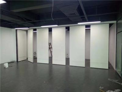 China Wooden Movable Panel Soundproof Room Divider Folding Partition Wall 65mm 100mm for sale