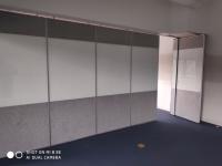 China MDF Movable Sound Proof Partitions Telescopic Sleeve Panel 65mm 100mm for Hotel for sale