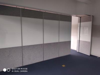 China MDF Movable Sound Proof Partitions Telescopic Sleeve Panel 65mm 100mm for Hotel for sale