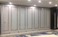China American Wooden Movable Partition System 100mm Operable Soundproof Wall Panels for sale