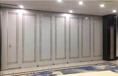 China American Wooden Movable Partition System 100mm Operable Soundproof Wall Panels for sale