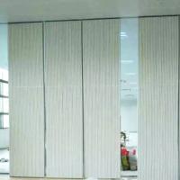 China Soundproof Hotel Dinning Hall Movable Panel Operable Wall Partition With Pass Door for sale