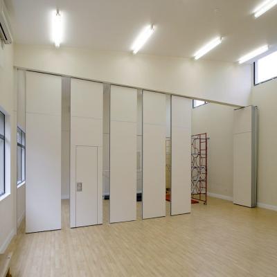 China Soundproof Folding Sliding Partition Wall 65mm 100mm for Hotel Banquet Hall for sale