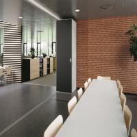 China Customized Color 65mm Thickness Folding Partition Walls For Art Gallery for sale