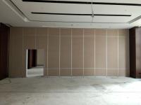 China Laminate Operable Foldable Sliding Sound Proof Partitions 65mm Thickness 2000-4000mm Height for sale