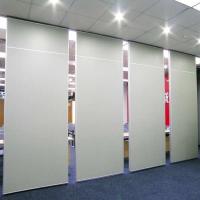 China Aluminum System Profile Folding Partition Walls Panel 100Mm Thickness For School for sale