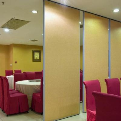 China Commercial Folding Partition Doors Melamine Board Movable Wall Partitions For Office for sale