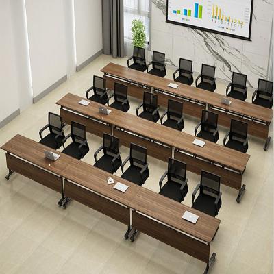 China Wooden Foldable Training Room Table 2000-2400mm Width with 2.5
