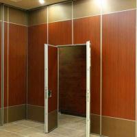 China Removable Noise Protection Accordion Movable Room Dividers 65mm 100mm for Restaurant for sale