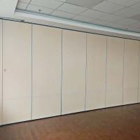 China Acoustic Movable Partition Wall 65mm Thickness 2000-4000mm Height Soundproof Folding for sale